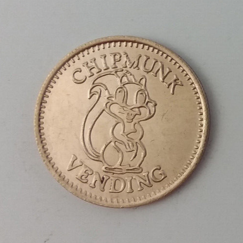 Chipmunk Vending Coin Token 24mm | eBay