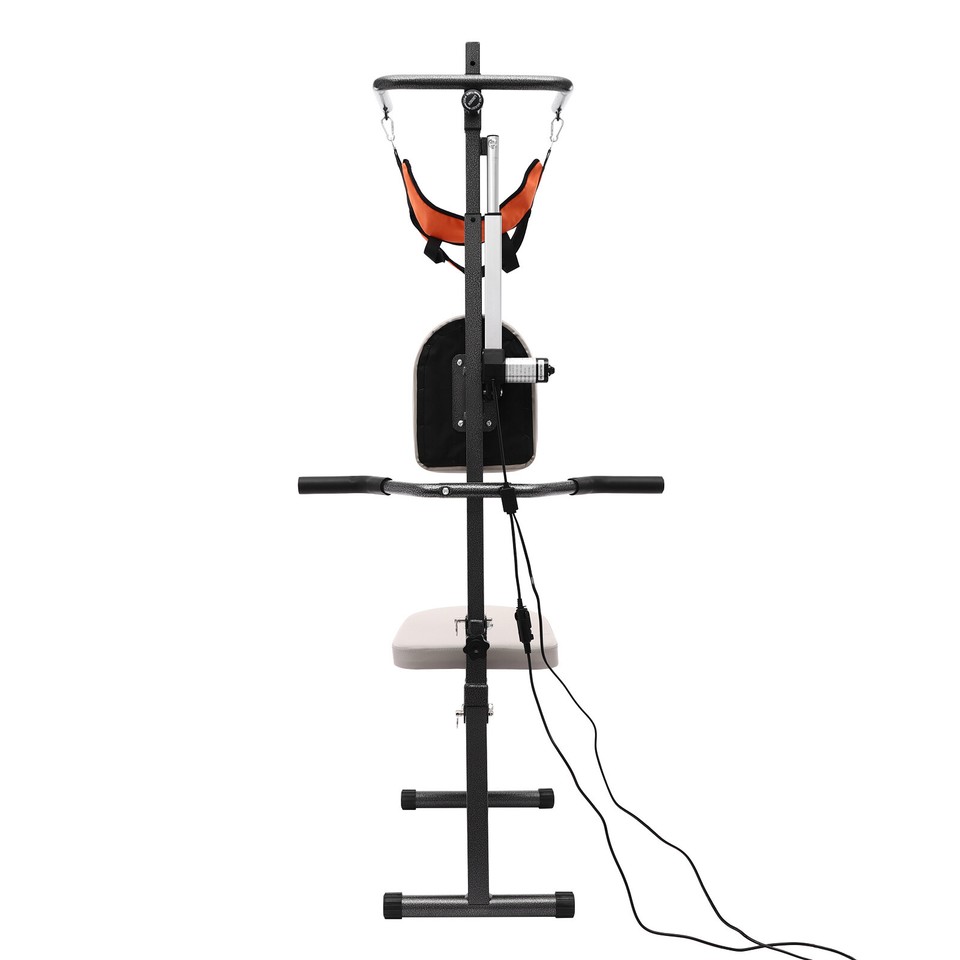 Traction & Stretch Decompression Machine Neck Traction Chair Home Gym ...