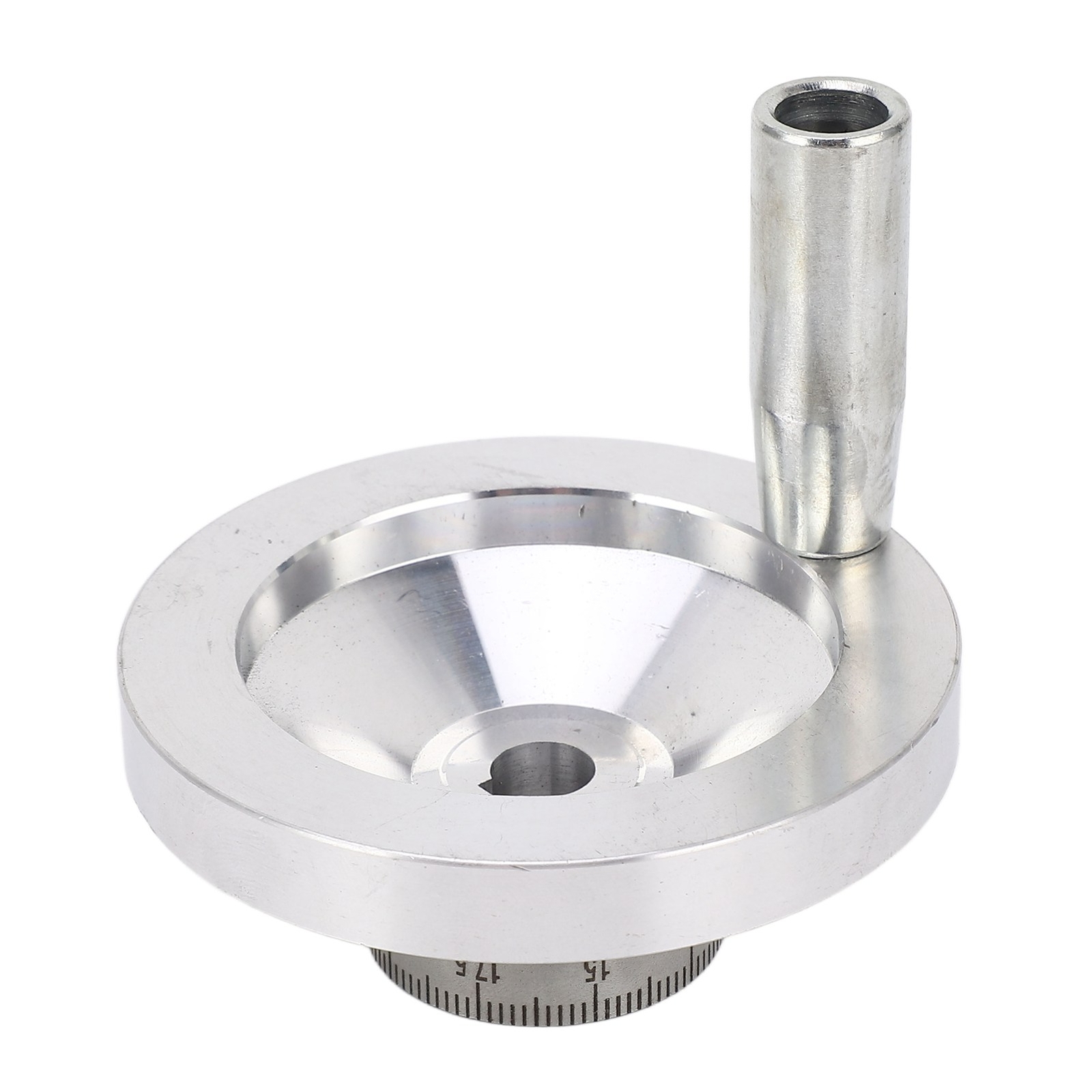 Lathe Handwheel 80mm Aluminum Alloy Hand Wheel With Crank Handle For ...