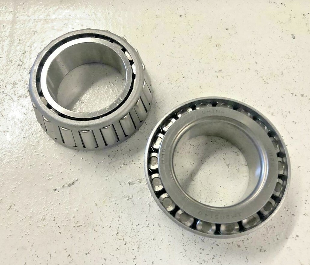 2) JM205149 - Outer Bearing 10k HD-16k Rockwell Hayes Trailer Axles 1. ...