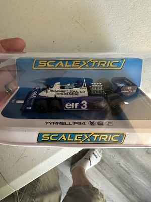 Slot Car SCX Scalextric Ford Tyrrell P34 #3 F1 J. Scheckter, Less Seen ...