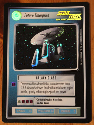Star Trek CCG - Reflections - Future Enterprise - Ultra Rare Foil | eBay