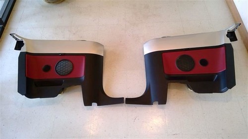 Right Left Rear Interior QTR Panel Trim Convertible Red Fits 04-10 ...