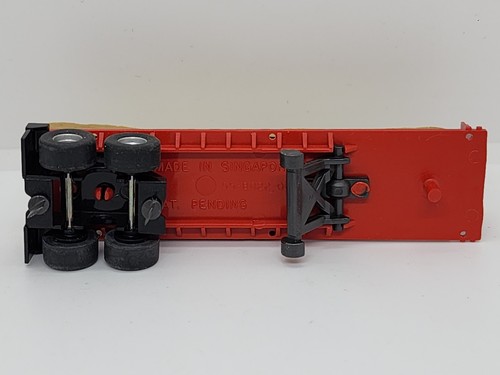 1982 AURORA AFX BIG RYDER 40' FLATBED TRAILER W/ LOAD SLOT CAR NEAR ...