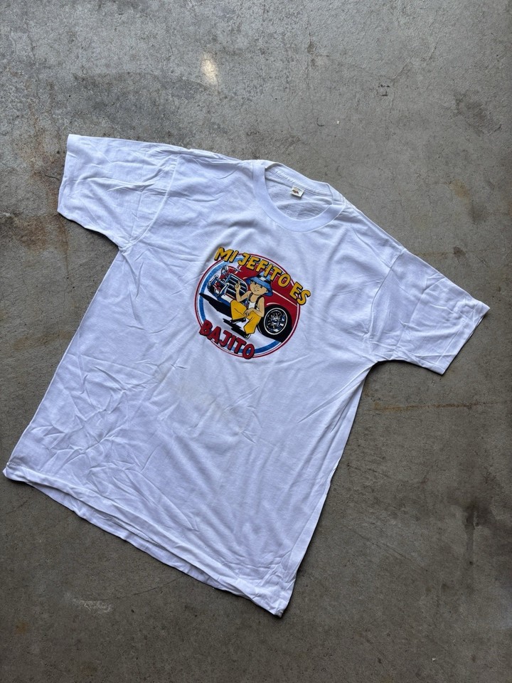 VTG Gangster Chicano Shirt Size L Vato Loco Homies Single Stitch 80s ...