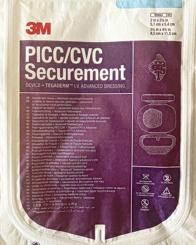 5 - Pack Individually Wrapped 3M PICC/CVC SECUREMENT DEVICE + ADVANCED ...