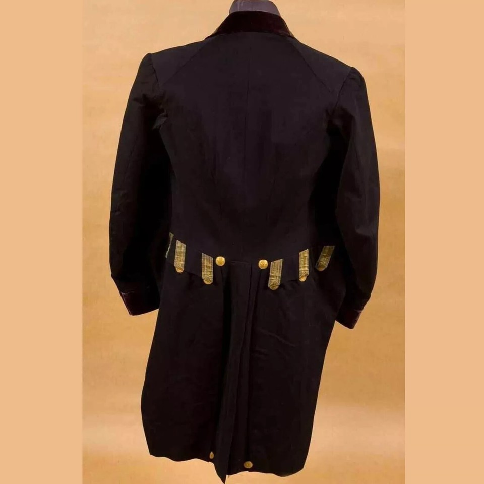 New Men's Navy Blue court uniform with Gold Braiding Wool Coat | eBay