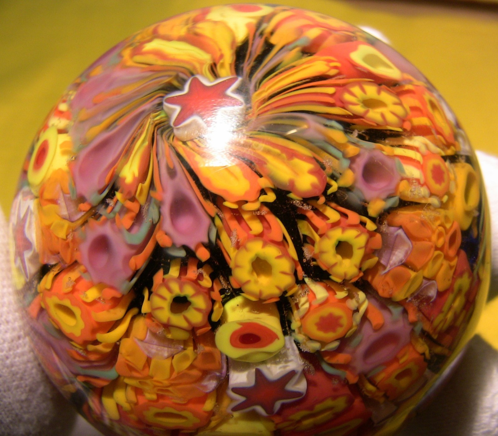 DOUG SWEET + Karuna Glass cane Marble = RARE + SIGNED "Sweet" | eBay