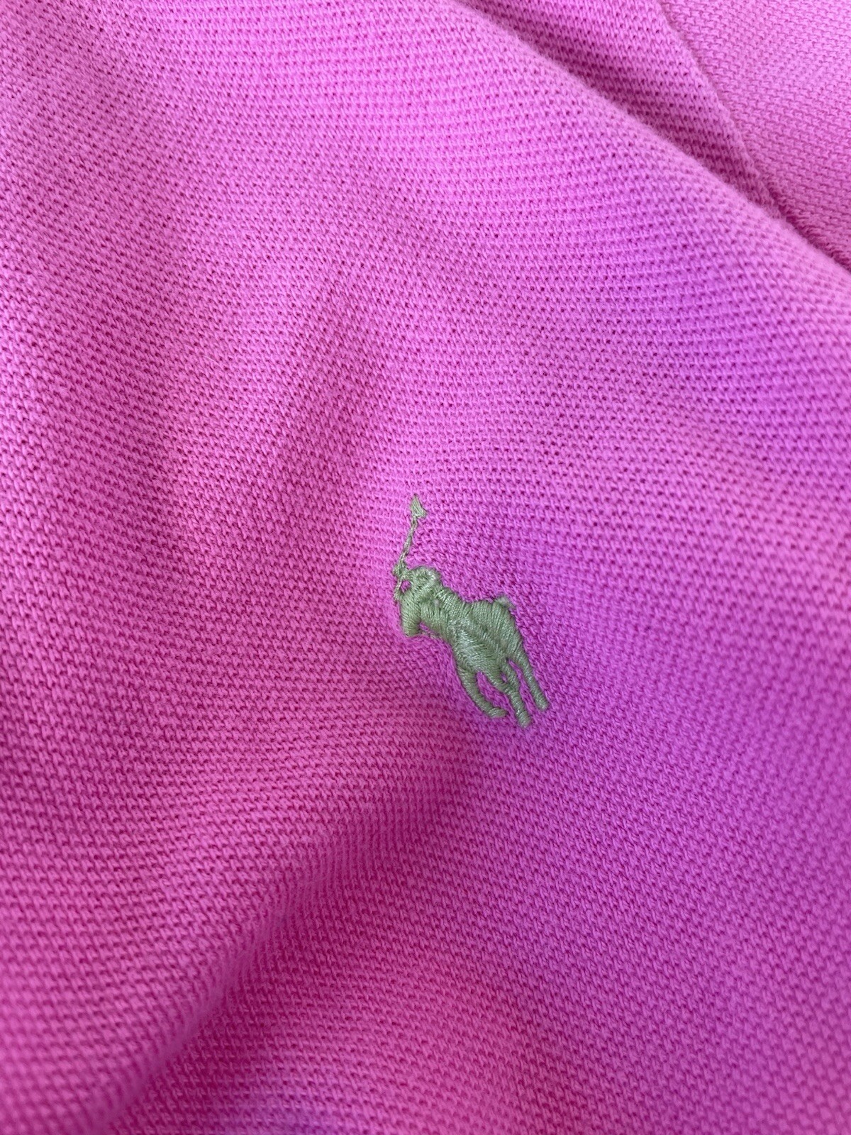 Ralph Lauren Sport Women's Polo Dress Pink Pony Logo Small Cotton Short ...