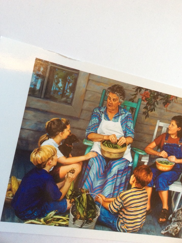 Judith Ann Mehr Promotional Art Post Card Grandma Was A Storyteller ...