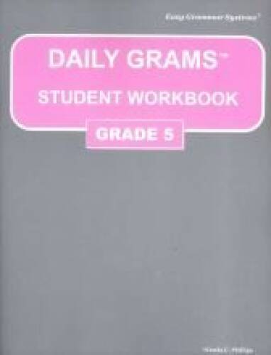 Daily Grams: Grade 5 - Student Workbook - Paperback By Phillips, Wanda ...