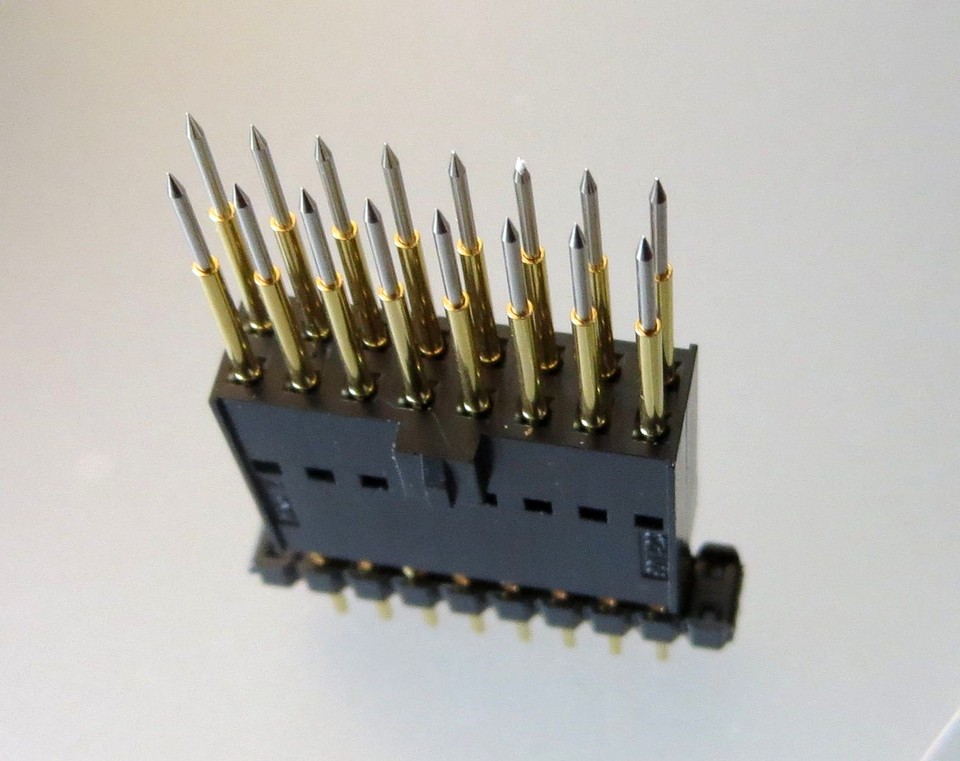 Spring Loaded Pogo Pin Adapter - Jtag IDC 0.1" spacing | eBay