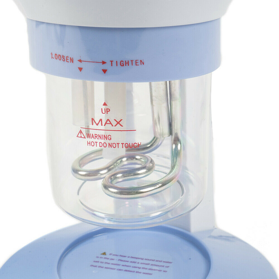 2 in 1 Personal Women Hair & Facial Steamer Professional Hair Hot ...