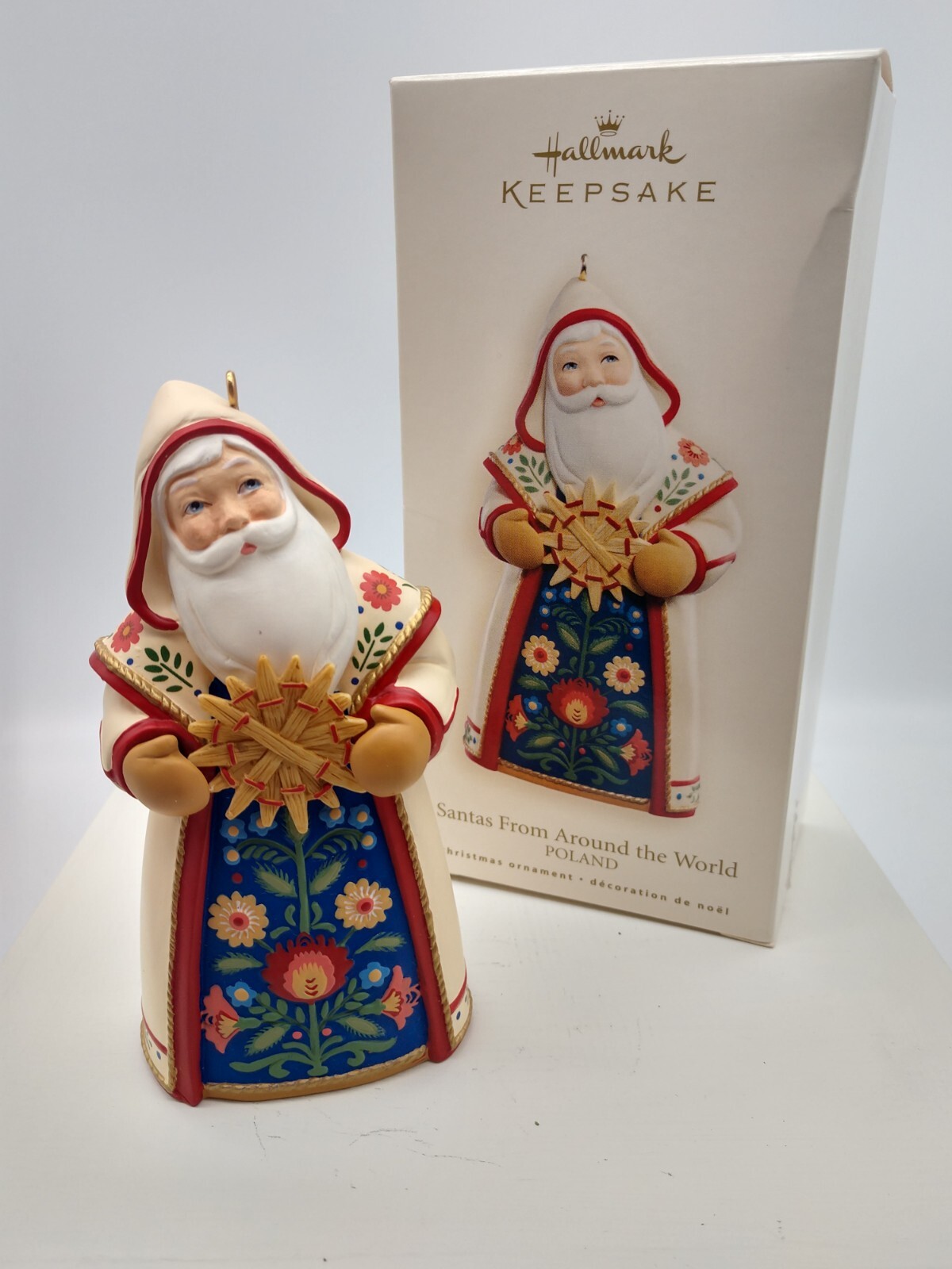 Hallmark 2007- Poland Santas From Around the World Handcrafted star ...