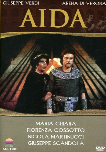 Verdi - Aida DVD Opera Chiara, Cossotto, Martinucci, Scandola, Zardo ...