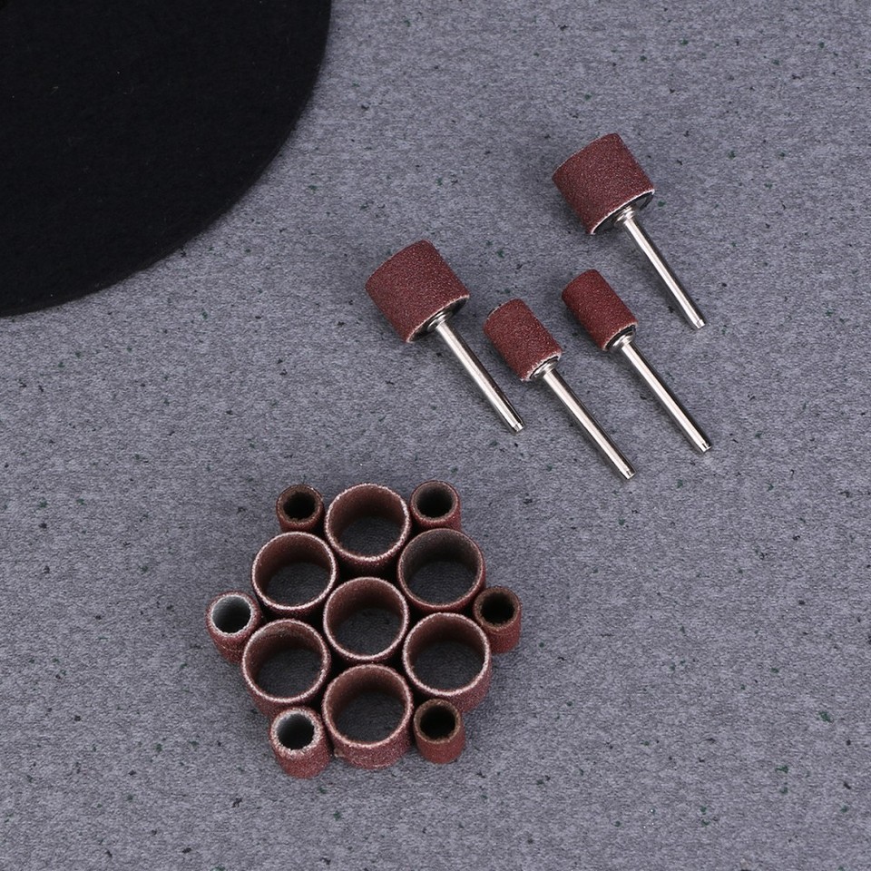 64 Pcs Pet Nail Art Sandpaper Ring Sanding Bands for Dog Polishing | eBay