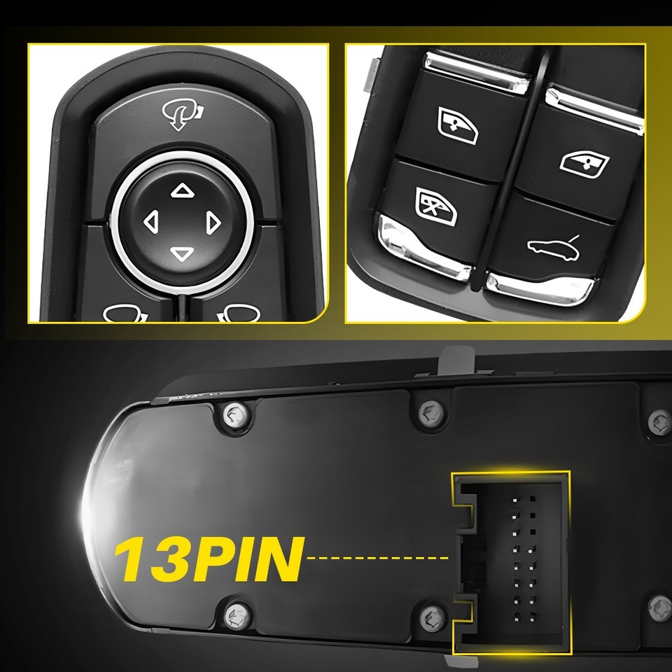 For Porsche Cayenne Panamera 2011-2016 Macan 2015-2017 Window Switch ...