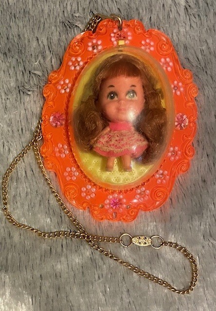 1966 Vintage Liddle Kiddles Lucky Locket Little Doll Lottie Mattel Toy ...