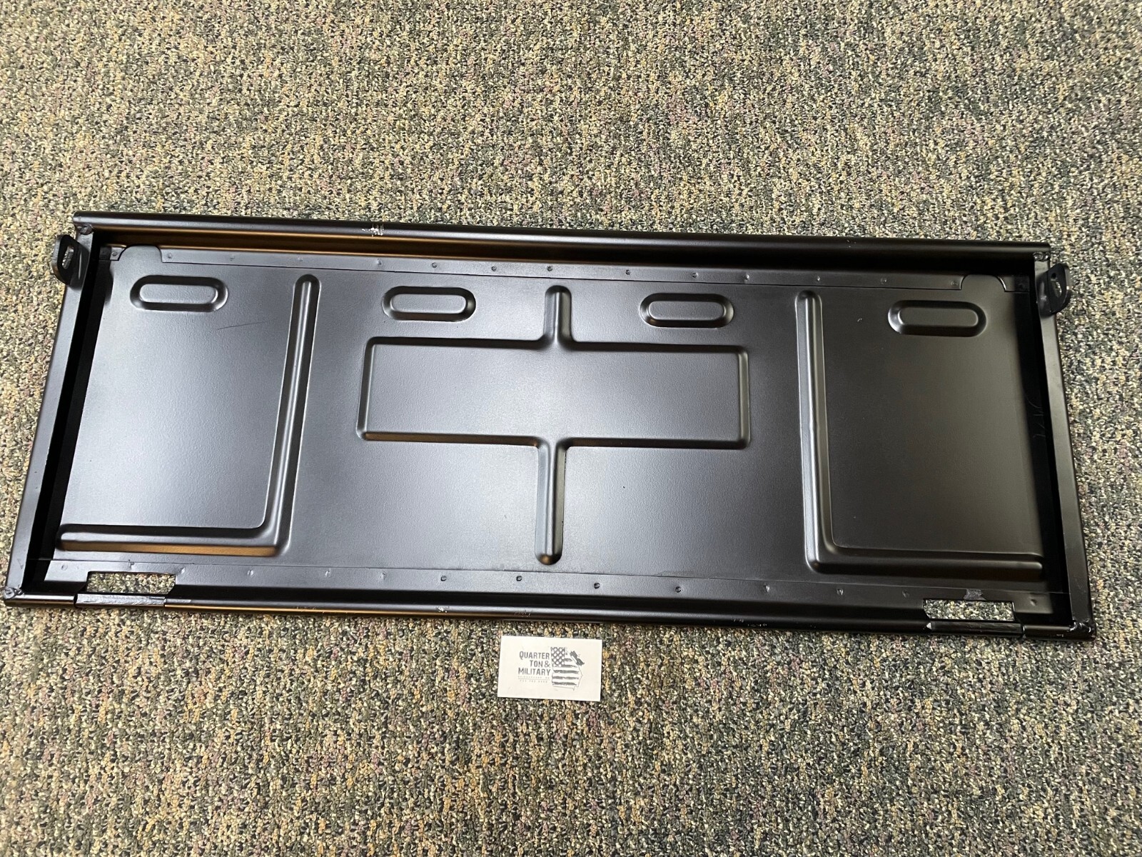 Civilian Tailgate with Blank Center Fits Willys CJ2A CJ3A CJ3B CJ5 jeep ...