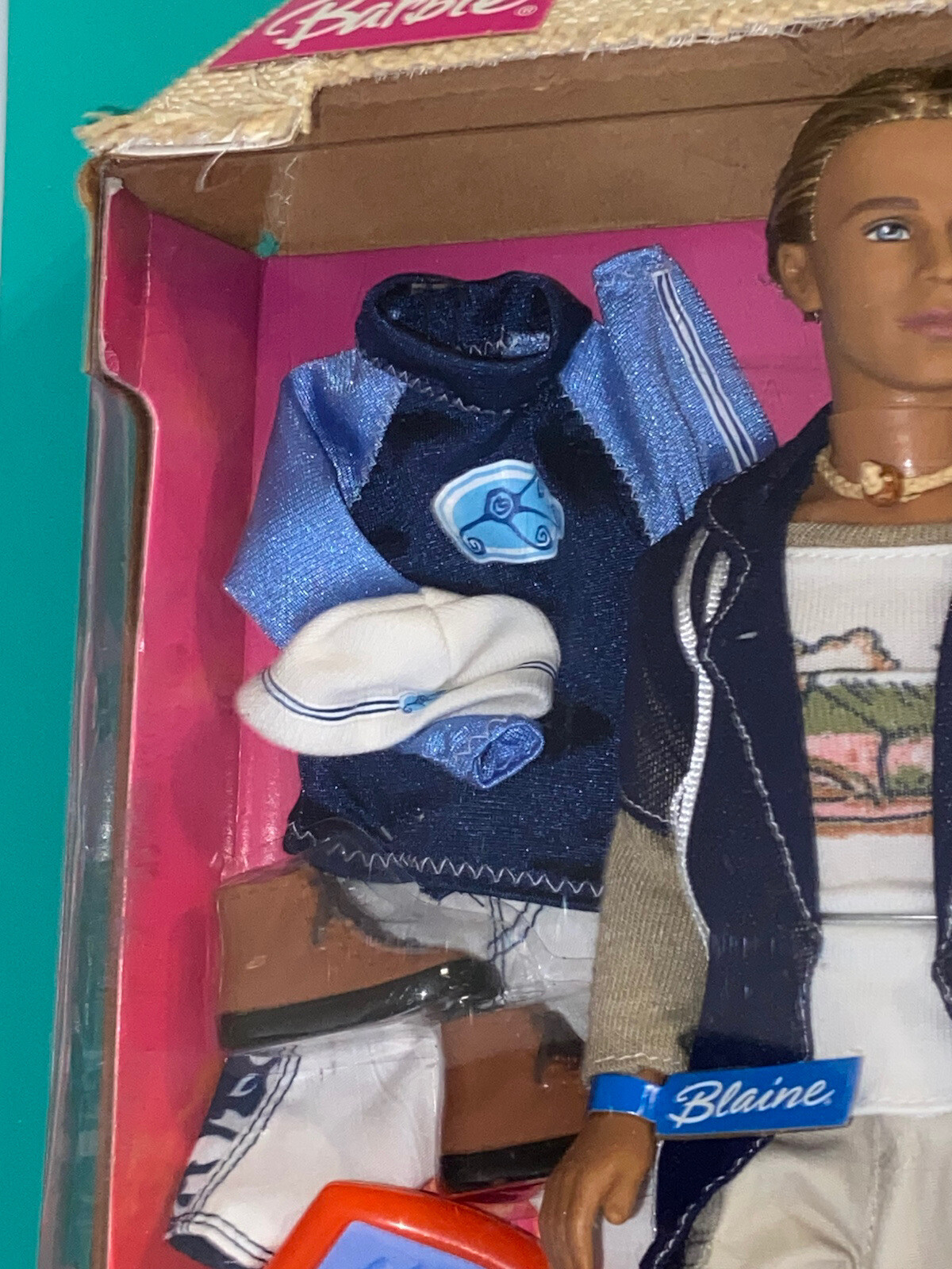 Barbie Cali Guy Blaine Doll C8792 With Rad Surfing Gear Mattel 2004 ...