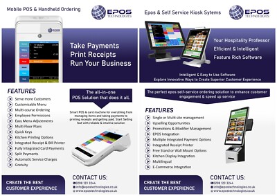 Epos System, Self Service Kiosk Software, Apps, Web, Contactless ...