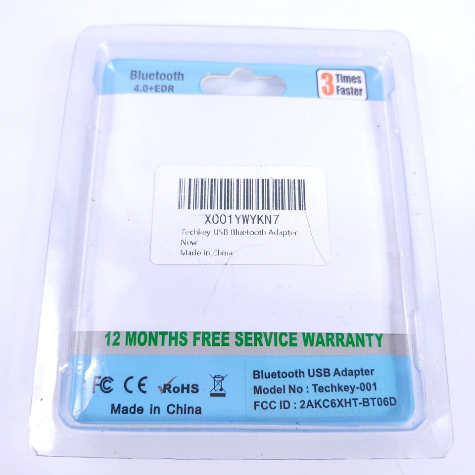TECHKEY Mini Size USB Bluetooth Dongle 4.0 + EDR, TECHKEY-001 | eBay