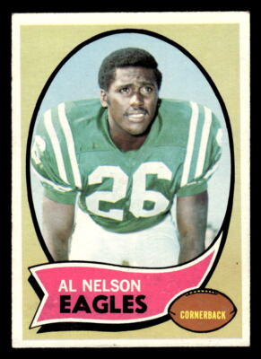 1970 Topps Al Nelson #141 Philadelphia Eagles Football EX | eBay