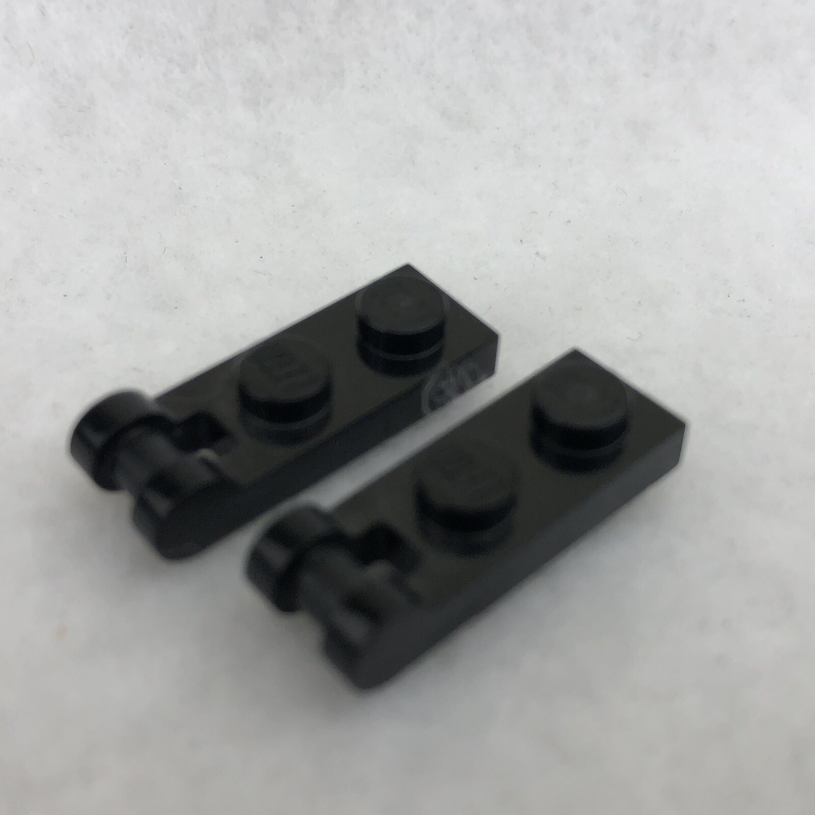 LEGO 60478 Black Plate, Modified 1 x 2 with Bar Handle on End (x2) | eBay