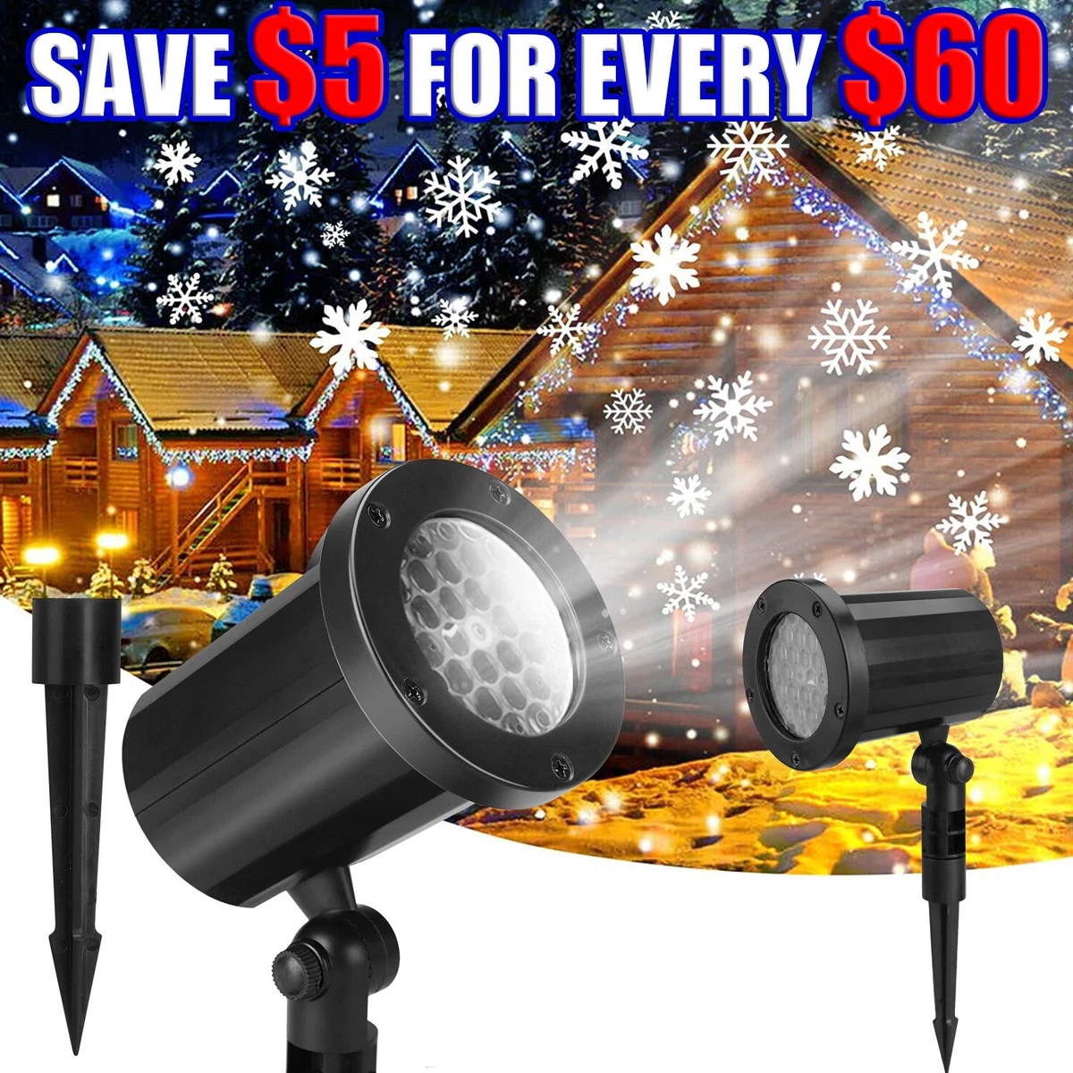 Best Outdoor Laser Projector Christmas Lights | Shelly Lighting