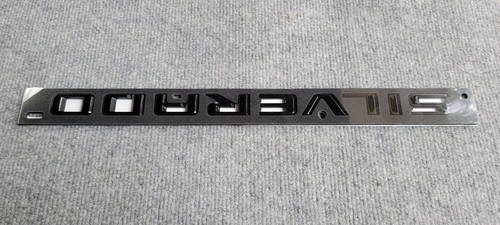 2019-2022 Chevrolet SILVERADO Tailgate Nameplate OE #84945797 | eBay