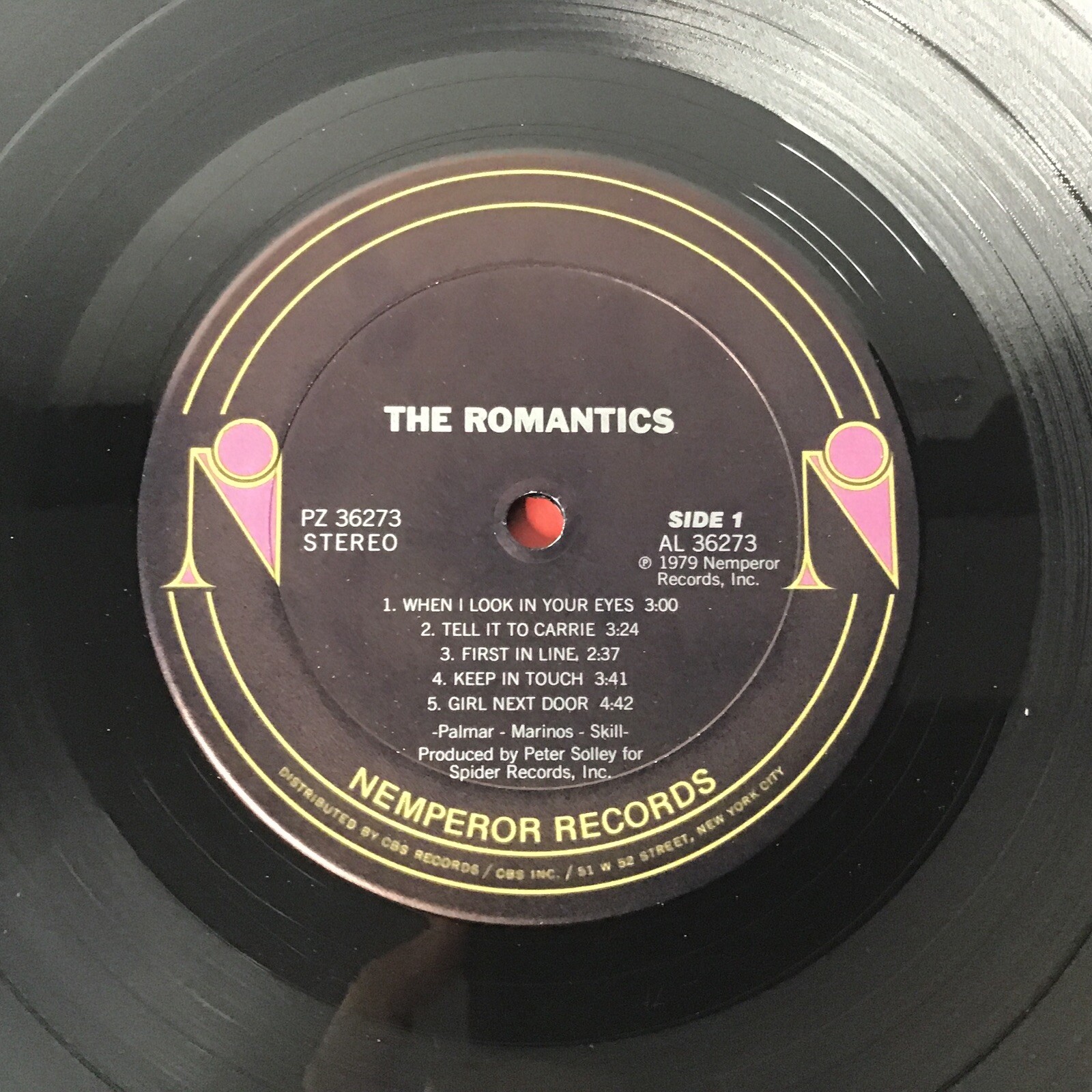 The Romantics – The Romantics 1978 Self-Titled Debut LP Nemperor PZ ...