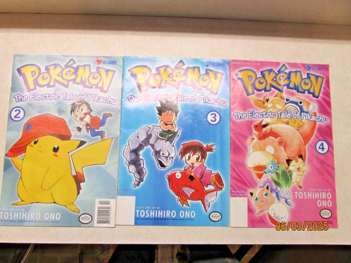 Pokemon Electric Tale of Pikachu RUN 2-4 Newstand - First Appearance of ...