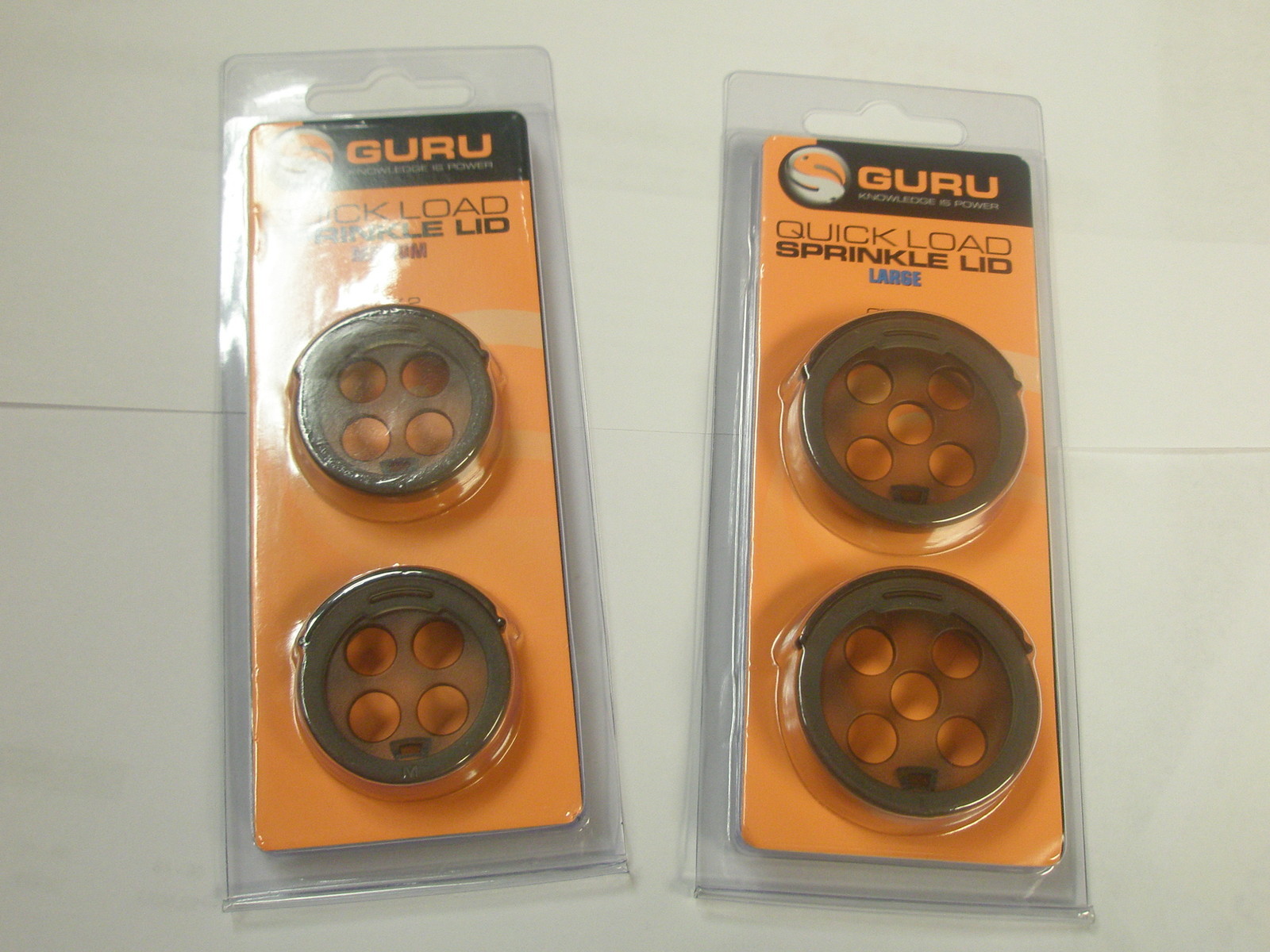 Guru Guru Pole Pot Sprinkle Lids 2pk ALL SIZES Fishing tackle | eBay UK