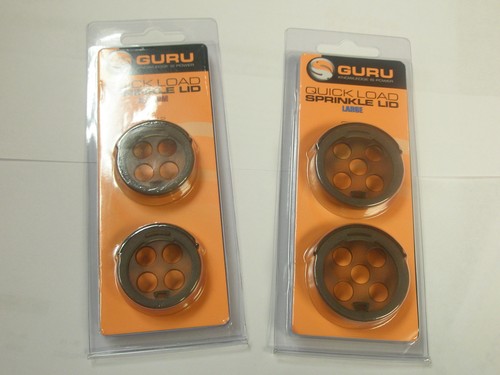 Guru Pole Pot Sprinkle Lids 2pk ALL SIZES Fishing tackle | eBay