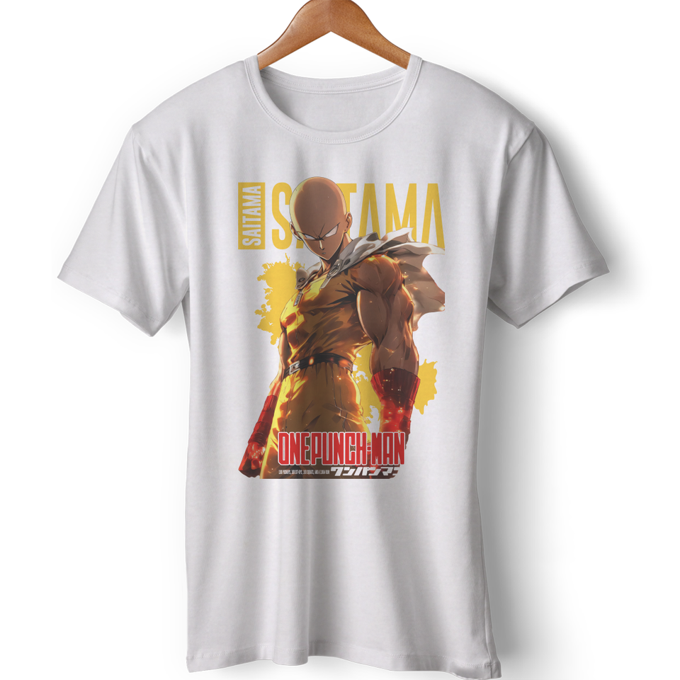 Saitama One Punch Man Anime Manga Otaku Japanese OPM Funny Gift Unisex ...