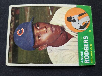 1963 Topps Baseball Card # 193 Andre Rodgers - Chicago Cubs (VG) | eBay