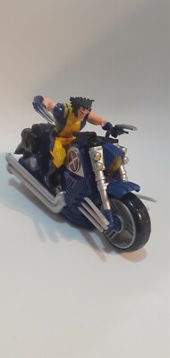 WOLVERINE Motorbike Motorcycle Marvel 2008 Hasbro X-MEN Lights Sounds ...