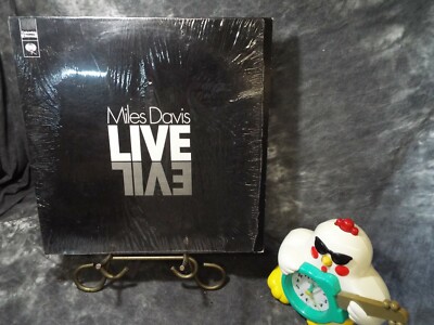 Miles Davis Live Evil 2 LP Set Black Alternate Cover! jazz LP VINYL ...