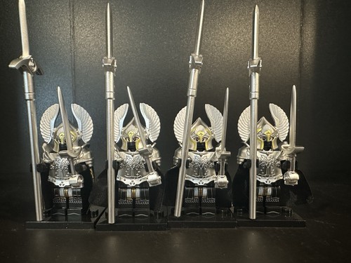 Lego LOTR custom Royal Guard Gondor Soldiers LOT | eBay