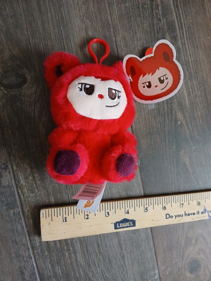 Lababies Rere-Red Monster Clip-Halloween Collectable-Plush Clip On Toy ...