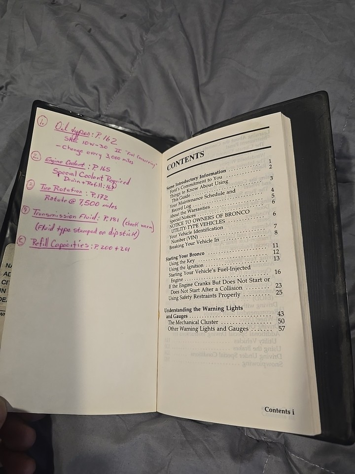 1990 Ford Bronco Owners Guide FPS-12152-90 USA | eBay