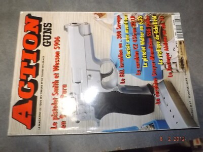 T.0 Revue Action Guns N°192 S&W 5906 9mm Para / CZ 456 LK / Deringer ...