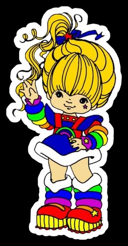 Rainbow Brite vinyl sticker decal 3 inch indoor/outdoor UV & Waterproof ...