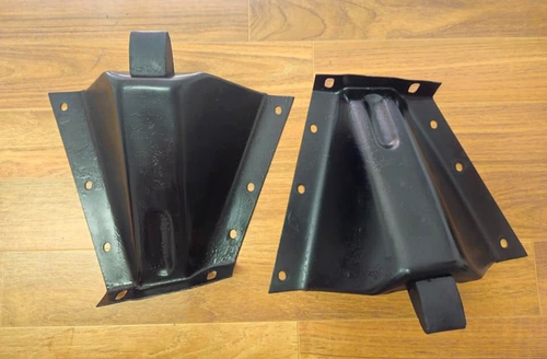 GENUINE FORD XK XL XM XP FALCON SET OF FRONT COIL SPRING COVER PLATES ...