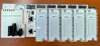 AUTOMATE SCHNEIDER MODICON M340 complet avec CPU BMXP342020 | eBay