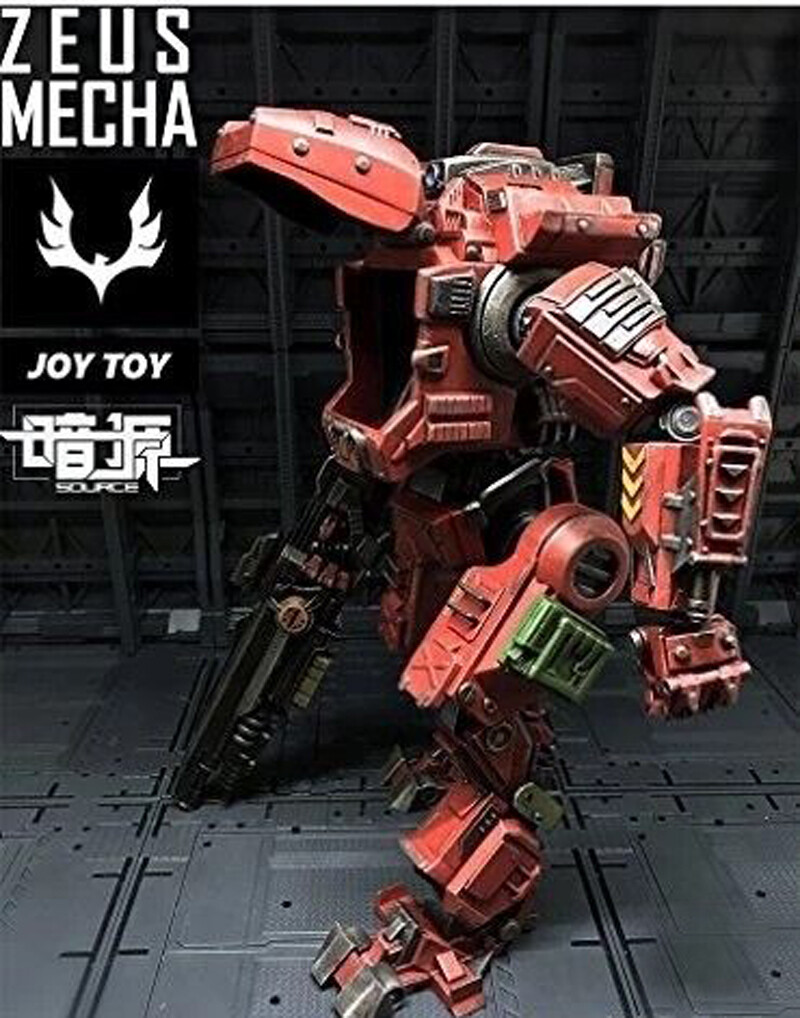 Joytoy Red ZEUS MECHA HEAVY FIREPOWER MODEL 1/27 Set Figures Military ...
