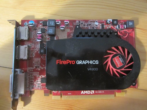 AMD FirePro V4900 1GB GDDR5 2-DP & 1-DVI Full Height Graphics Card Dell C8MR2 | eBay