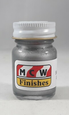 MCW Finishes 6304E Satin Silver Met. Enamel Model Paint for Auto | eBay