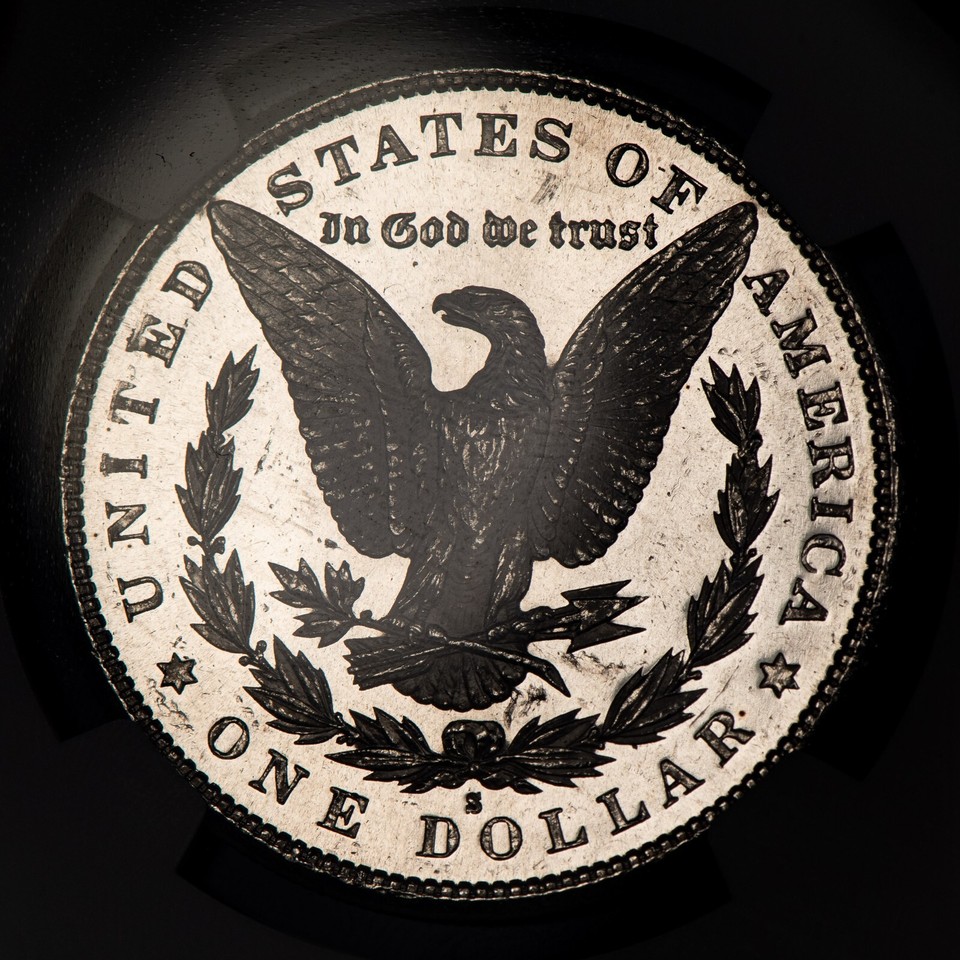 1881-S $1 Morgan Silver Dollar - Looks Proof-Like DMPL Rev - NGC MS 65 ...