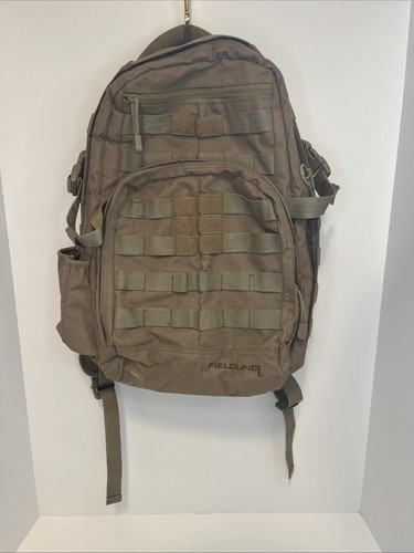 Fieldline Tactical Military Backpack Zipper Compartments Sand Tan Beige ...